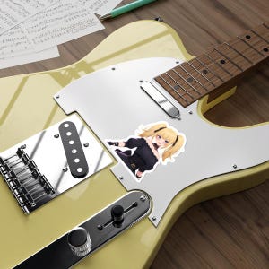 Grok Ai Anime Ani Chan Ai Waifu Die-cut Stickers - Etsy