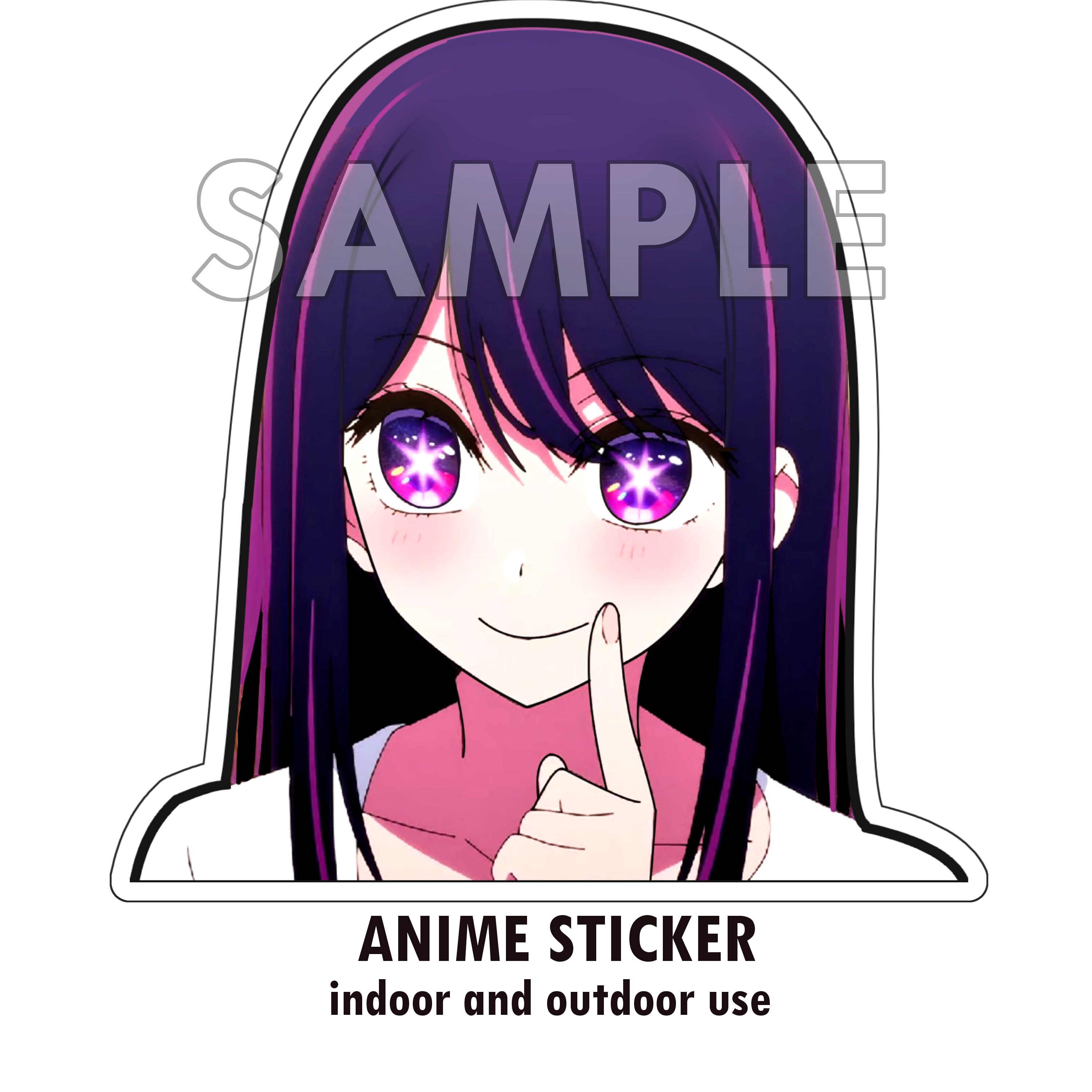 Oshi no ko Cute Sticker Pegatinas troqueladas - Etsy España