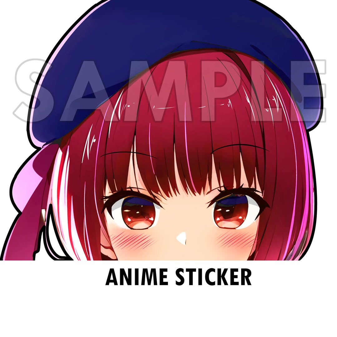Kana Oshi No Ko Peeker Sticker Oshi No Ko Anime Kana Arima Peeker Die ...