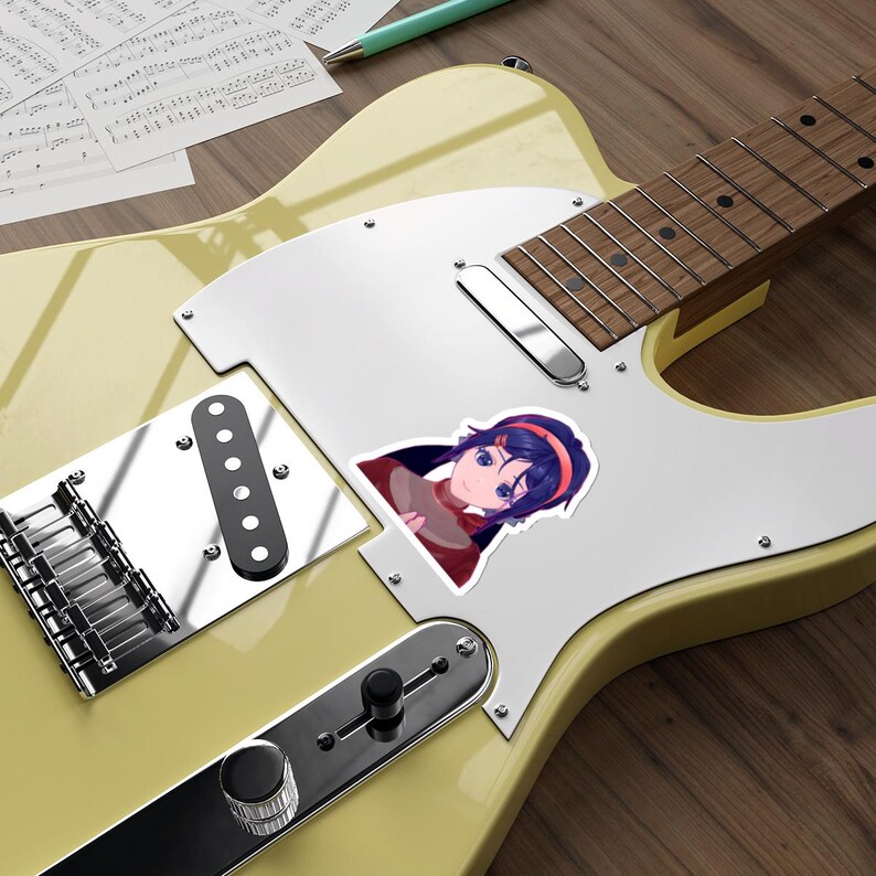 Mita Miside Anime Waifu Sticker, Die-cut - Etsy