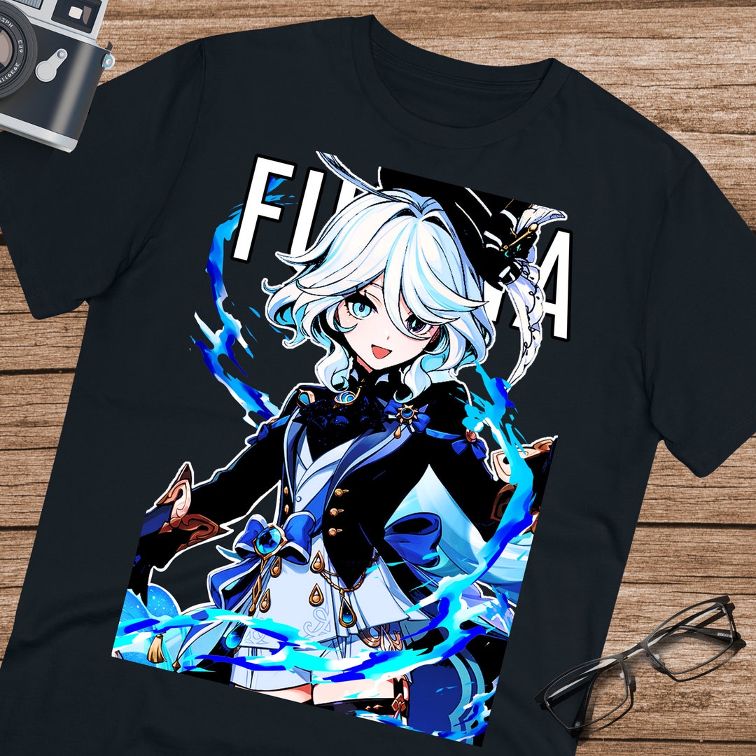 Furina Genshin Impact Shirt Furina Genshin Fan-made Fanart T-shirt ...