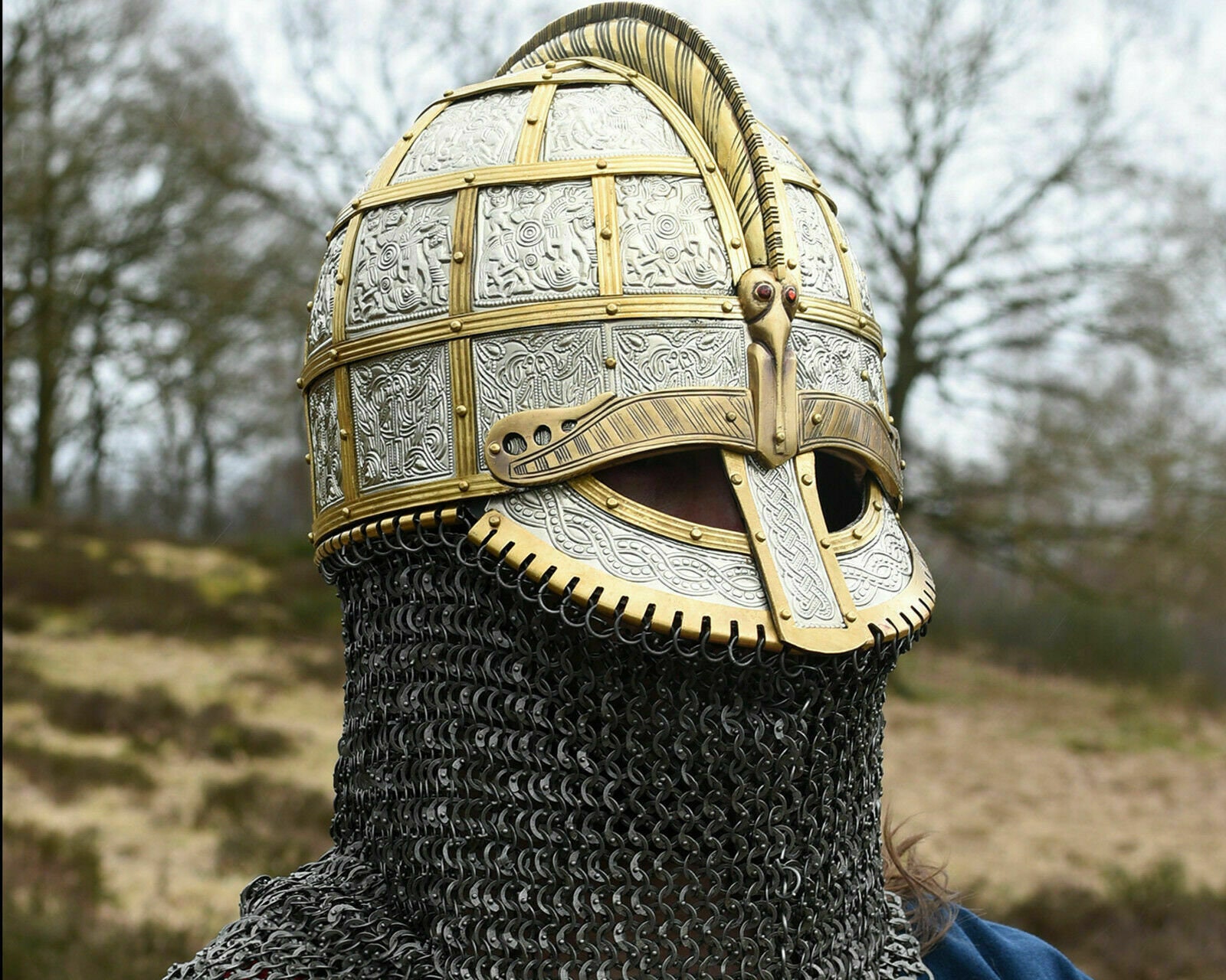 Medieval Medieval Armour Valsgärde 8 Viking Helmet Vendel - Etsy
