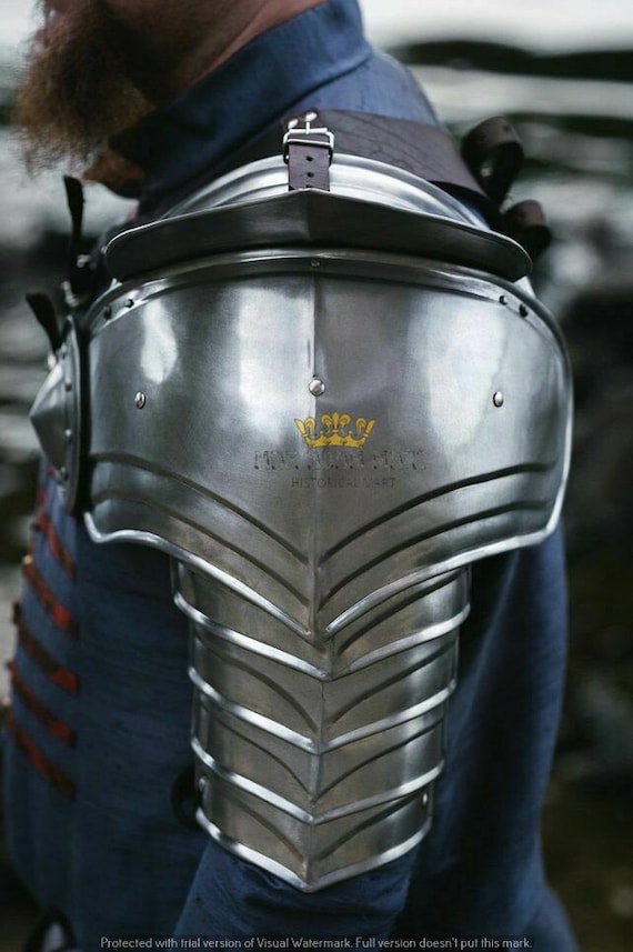 Medieval Plate Armor Shoulder