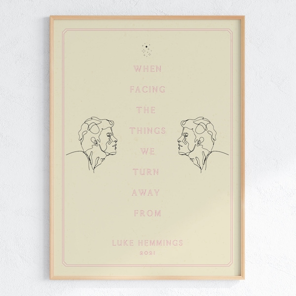 When Facing the Things We Turn Away From Print - Etsy