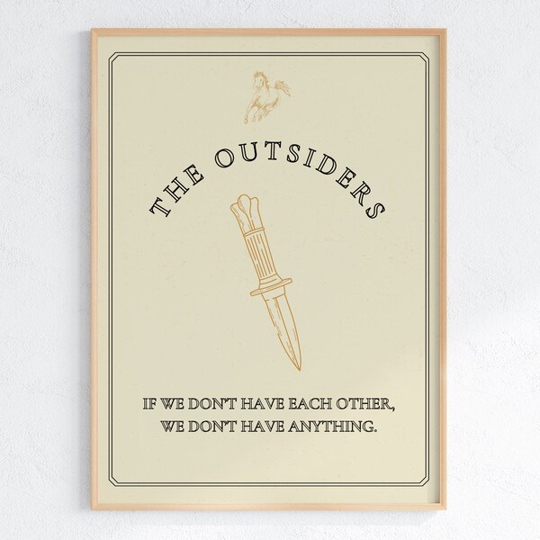 The Outsiders Movie - Etsy