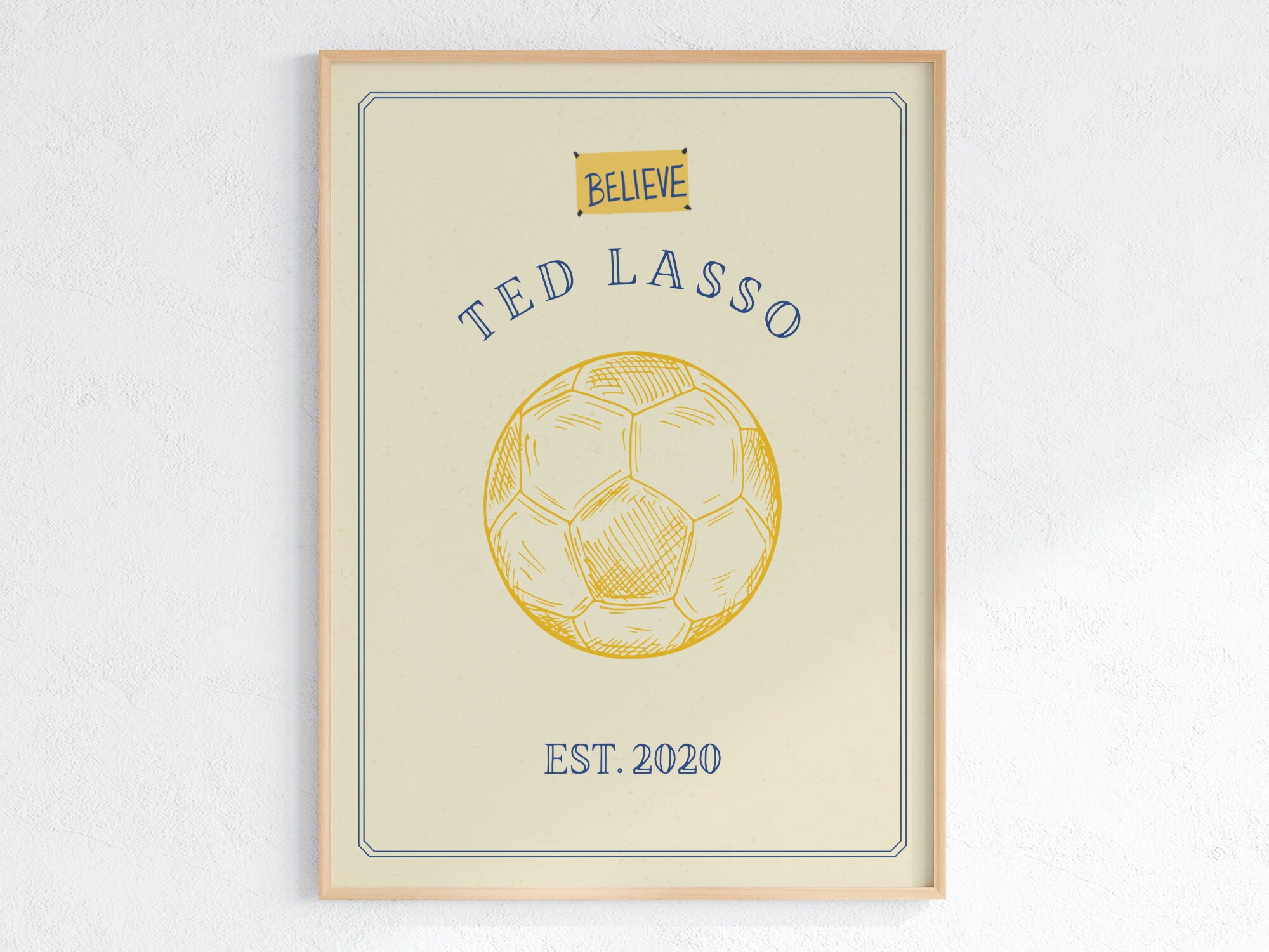 Ted Lasso TV Show Premium Matte Vertical Posters