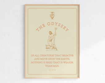 The Odyssey Poster - Etsy