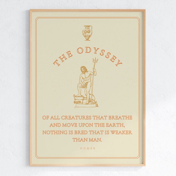 The Odyssey Poster - Etsy