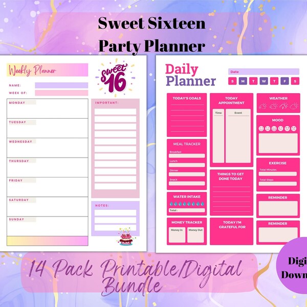 Sweet 16 Party - Etsy