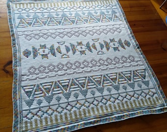 Cow Print Overlay Mosaic Crochet Pattern - Etsy