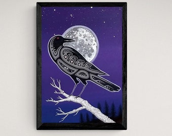 Native Moon Art - Etsy