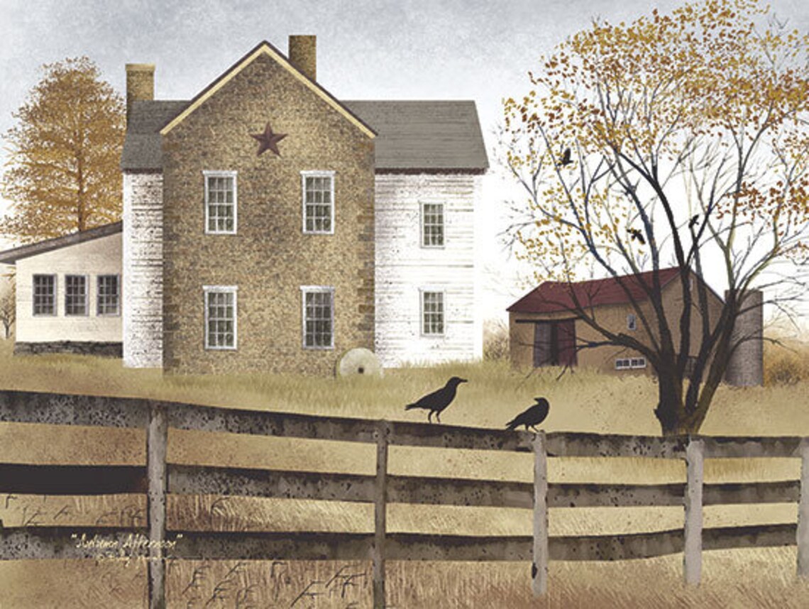 Autumn Afternoon by Billy Jacobs Art Print Home Decor | Etsy