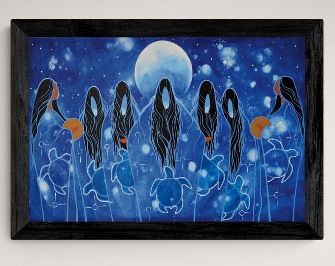 Seven Grandfather Teachings Poster Set | Indigenous Animals Watercolor ...