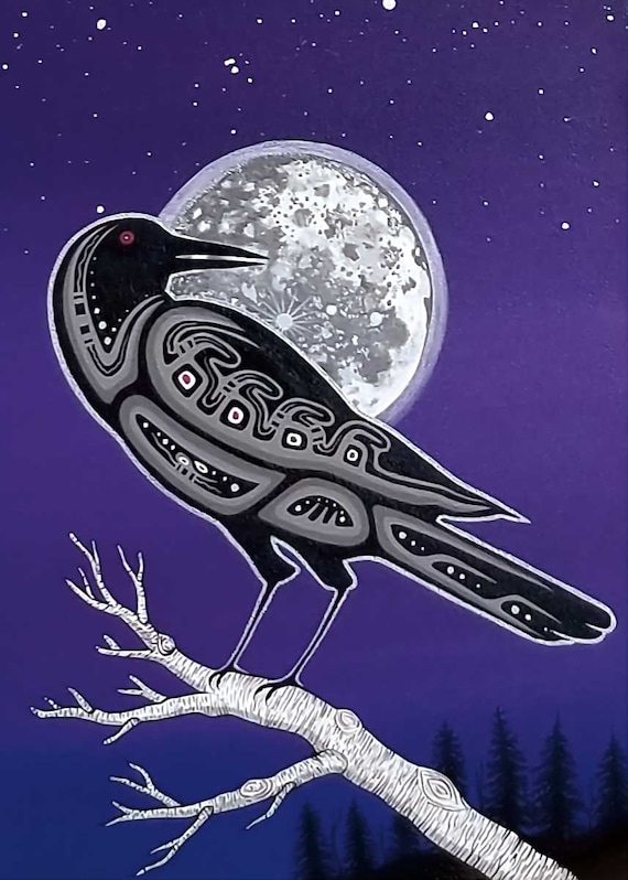 Native Crow Art