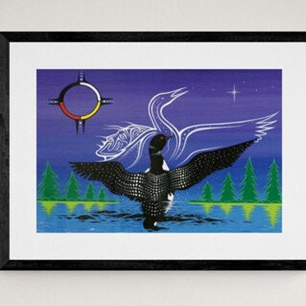 Loon Native Art - Etsy UK