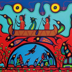 Sacred Journey by Frank Polson, Native Art, Indigenous Art - Etsy