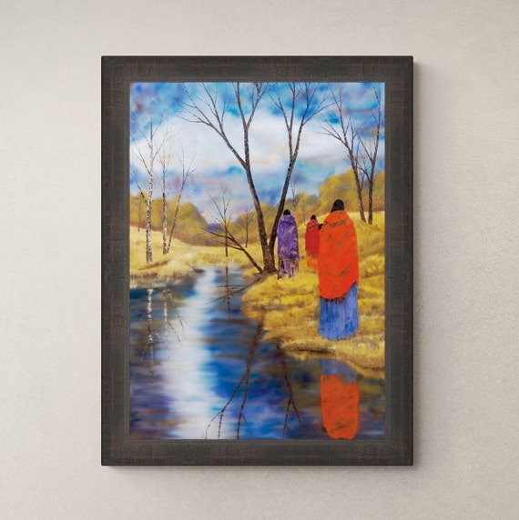 Journey Reflections by Jeanne Rorex-bridges Native Art - Etsy Canada