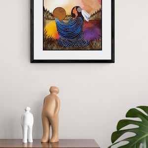 Heartbeat by Betty Albert, Art Print, First Nation, Indigenous Artist ...