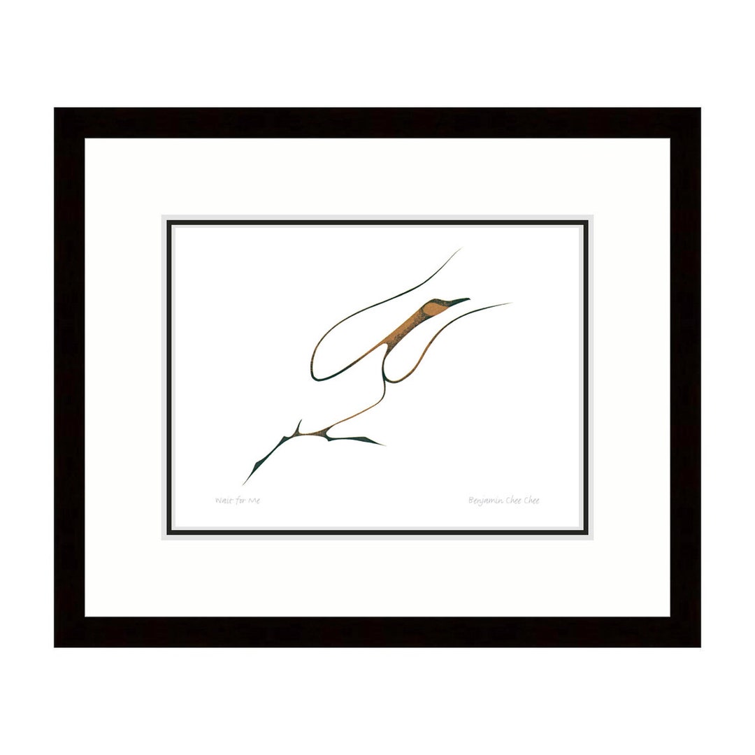 Wait for Me by Benjamin Chee Chee Art Print - Etsy