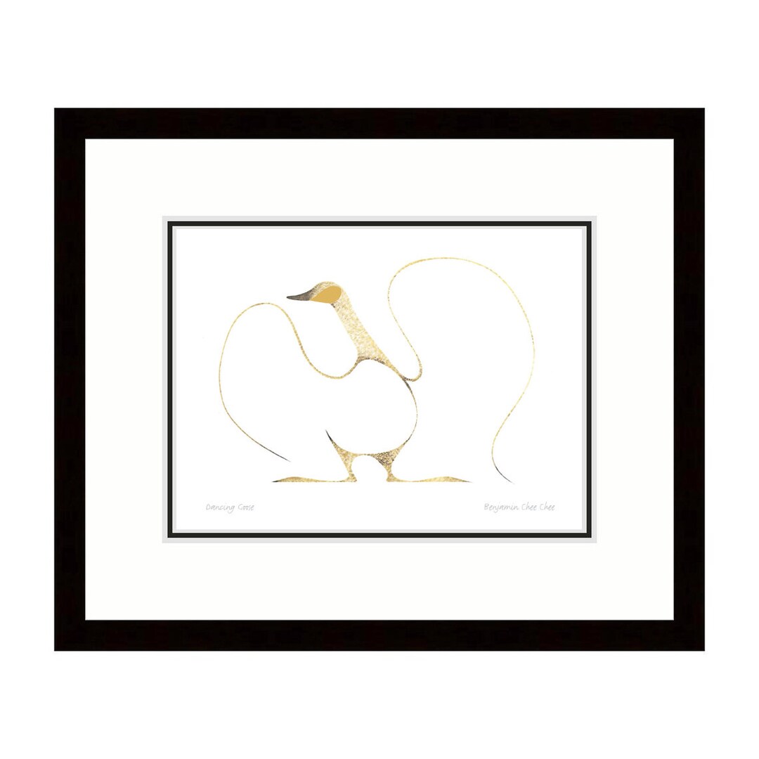 Dancing Goose by Benjamin Chee Chee Art Print - Etsy