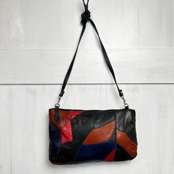 Color Block Handbag - Etsy