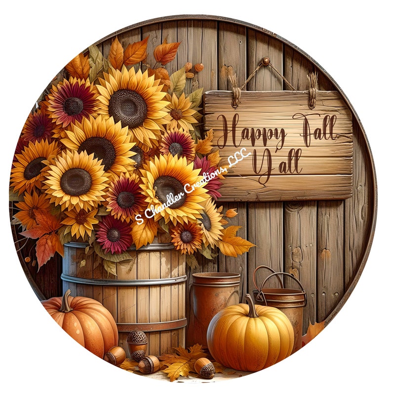 Tall Fall Sign - Etsy