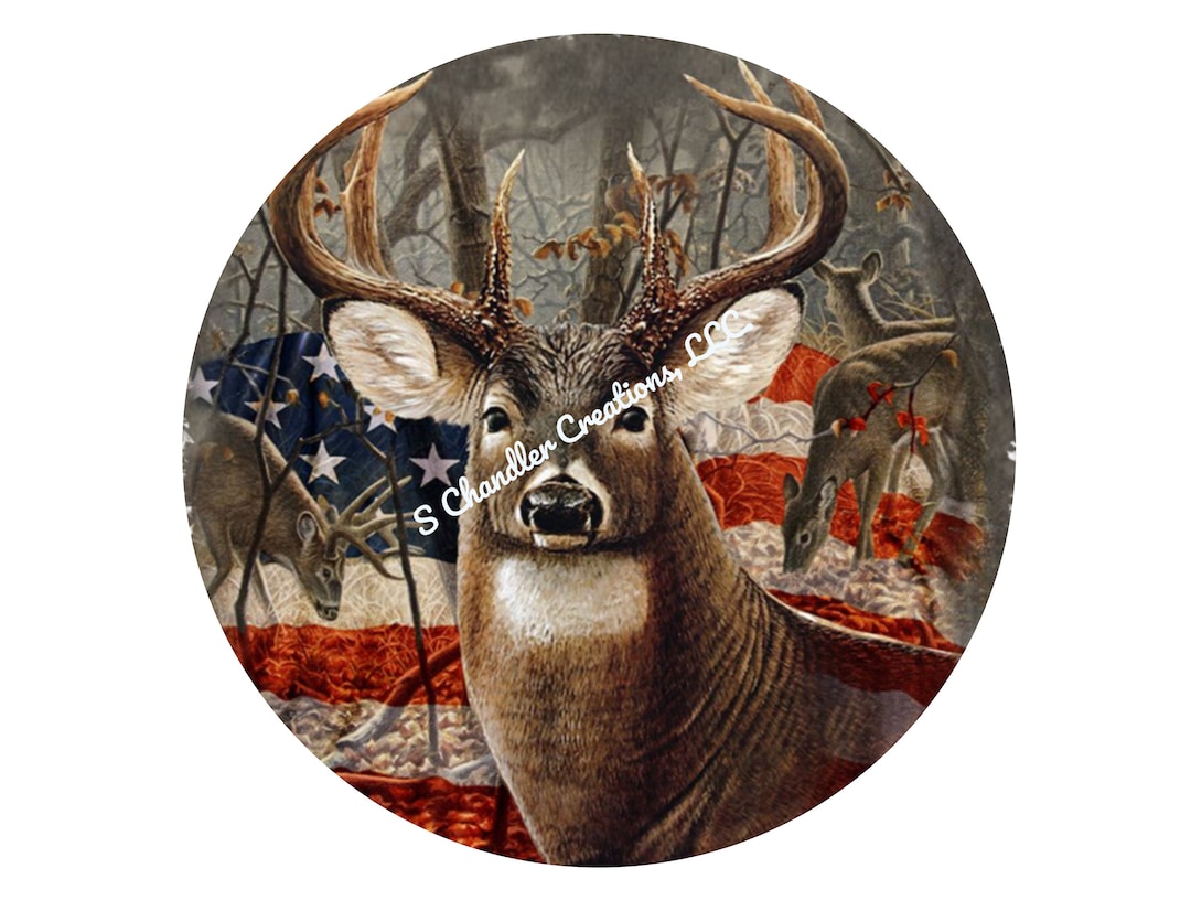 Deer Wreath Sign, Metal Wreath Sign, Buck Wreath Sign,s Chandler ...