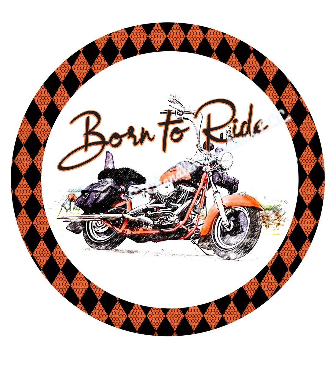 Born to Ride Motorcycle Wreath Sign,motorcycle Wreath Sign,wreath Sign ...