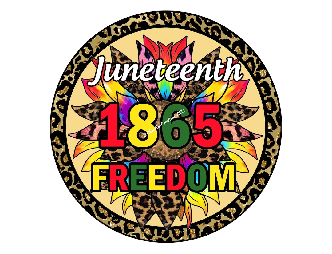 Juneteenth 1865 Wreath Sign, Freedom Wreath Sign, Juneteenth Wreath ...
