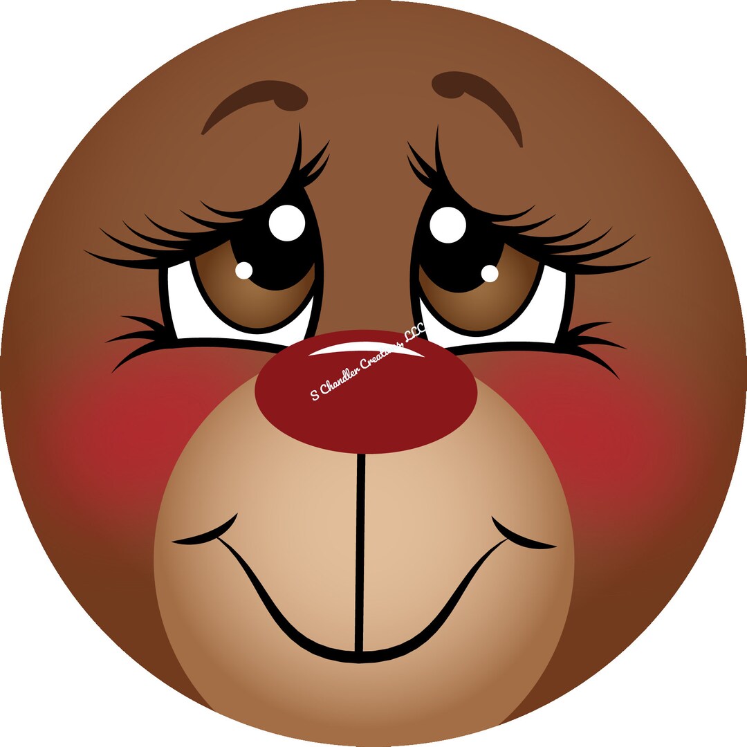 Reindeer Face Wreath Sign,christmas Wreath Sign,5,metal Wreath Sign ...