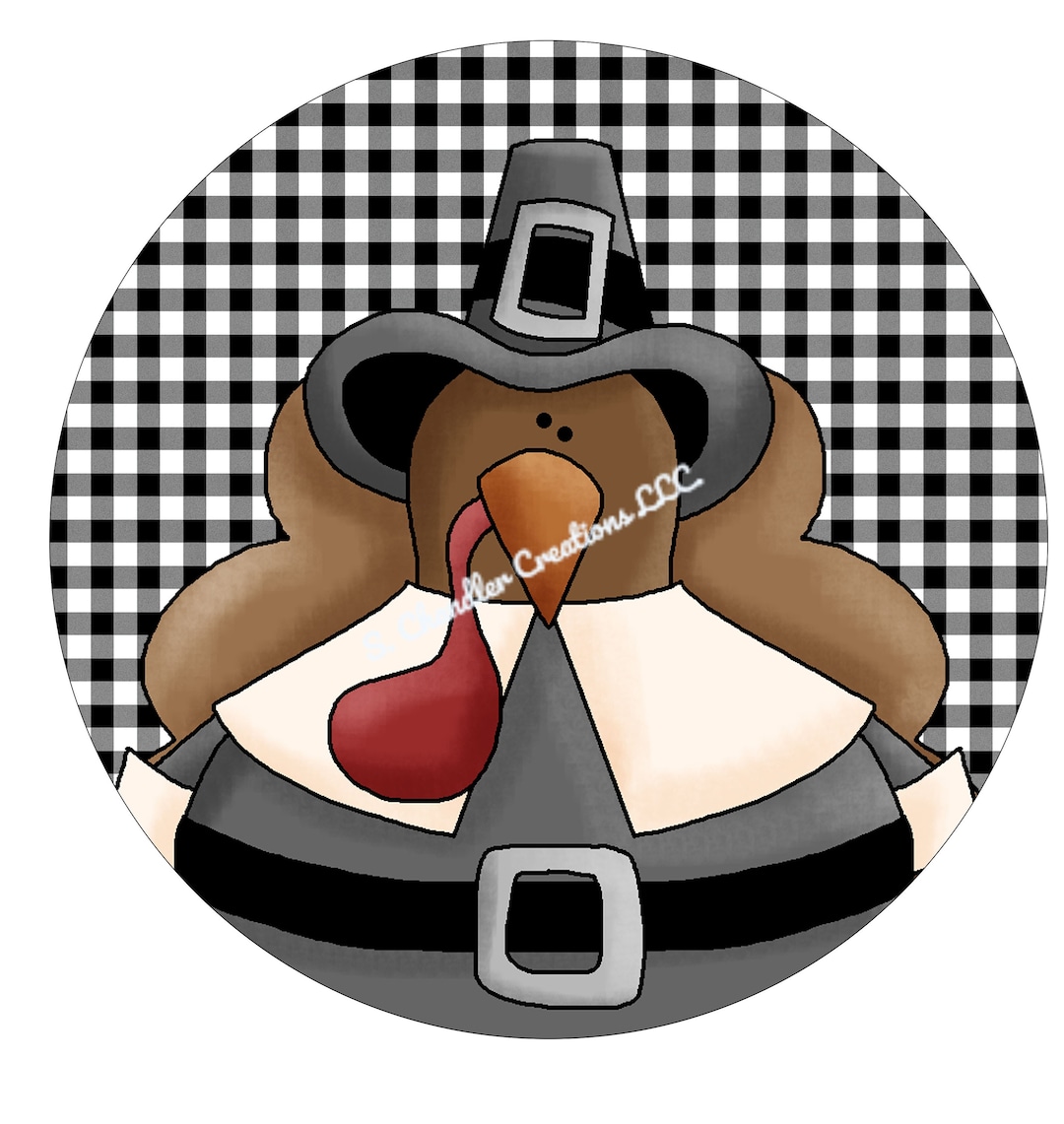 Turkey Pilgrim Wreath Sign,turkey Wreath Sign,fall Wreath Sign,wreath ...