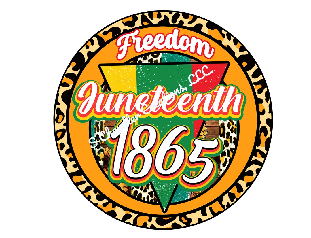Juneteenth 1865 Wreath Sign, Freedom Wreath Sign, Juneteenth Wreath ...