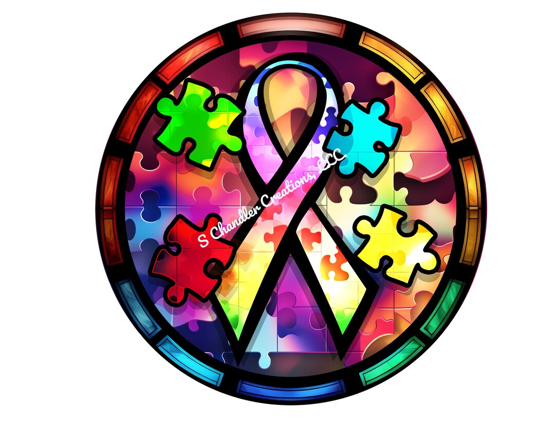 Autism Awareness Wreath Sign, S Chandler Creations, Metal Wreath Sign ...