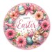 Happy Easter Wreath Sign,easter Bunny Wreath Sign,metal Wreath Sign ...