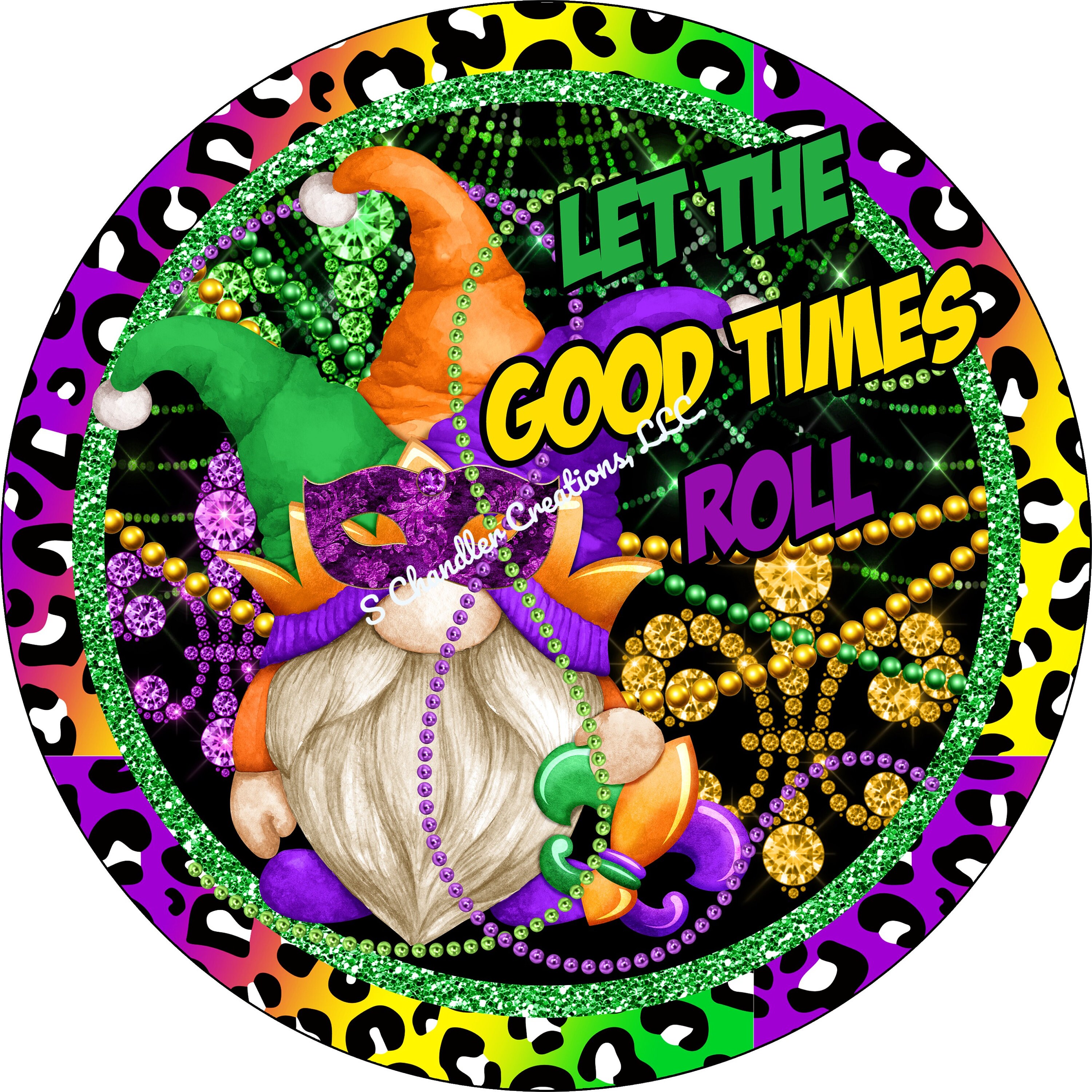 Wall Décor Let the good times roll mardi gras Wreath sign,Mardi gras ...