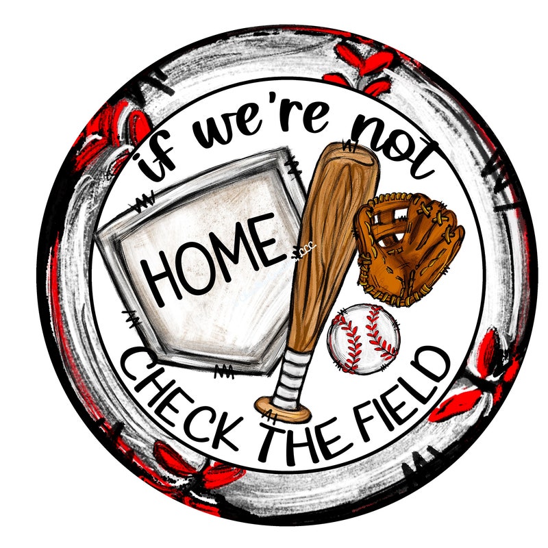 Baseball Wreath - Etsy