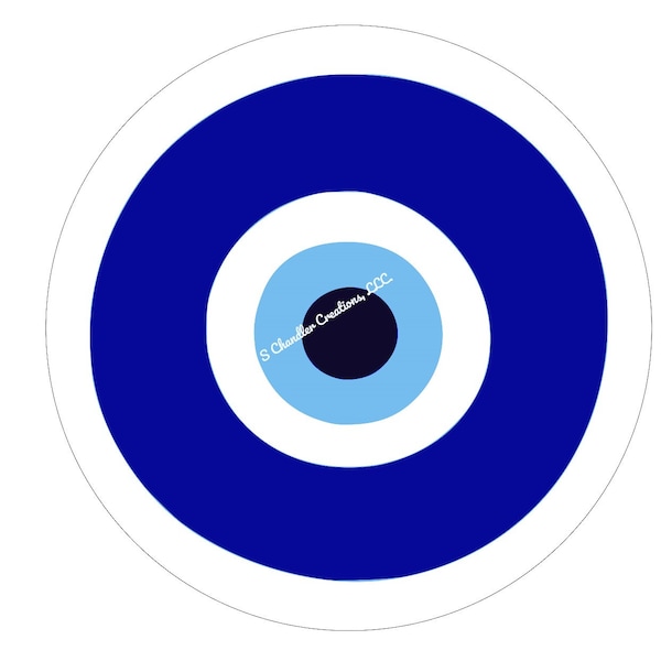 Evil Eye Sign for Wreath - Etsy