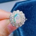 Natural Fire Rainbow Opal Ring October Birthstone Ring - Etsy