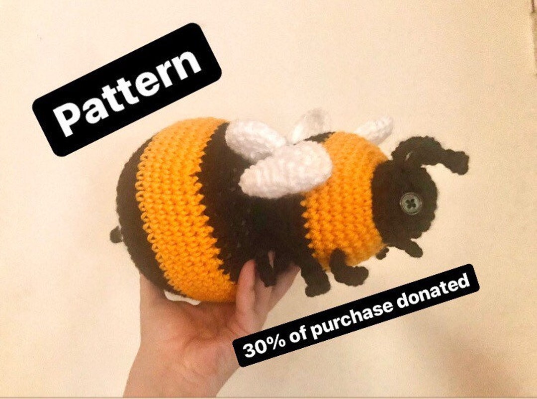 Bumble Bee Crochet Pattern - Etsy