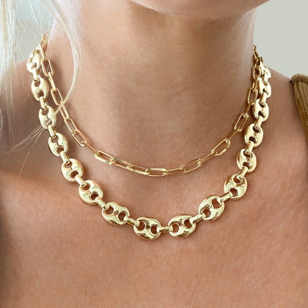 Link Necklace - Etsy