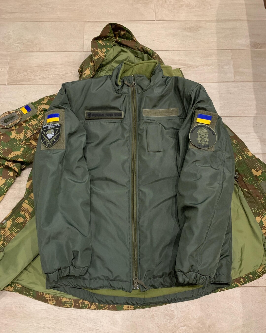 Original PREDATOR Camouflage Jacket, 2-piece Parka, Uniform of the ...