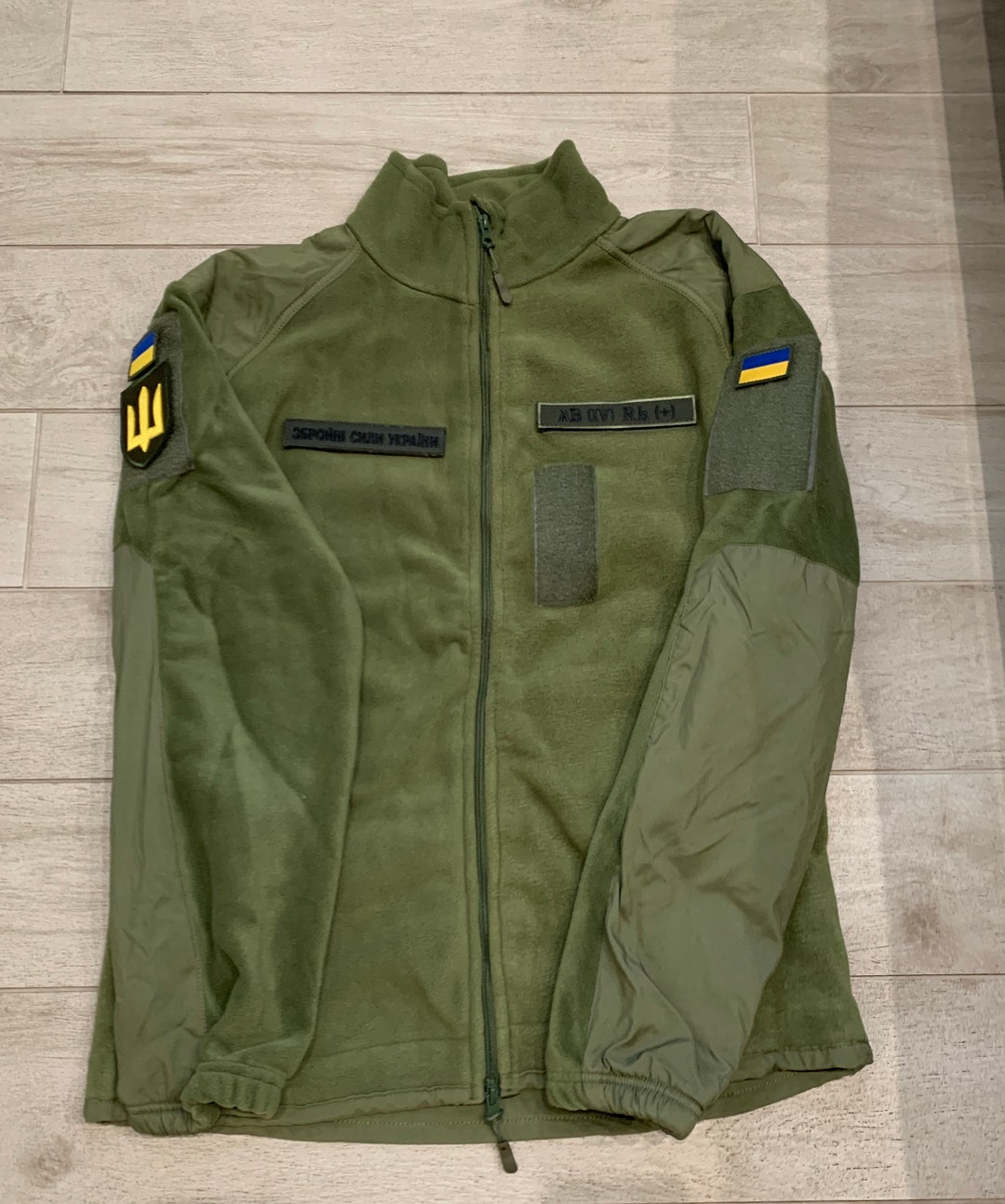Оriginal Ukrainian Military Fleece Combat Jacket L/L Tactical Fleece ...
