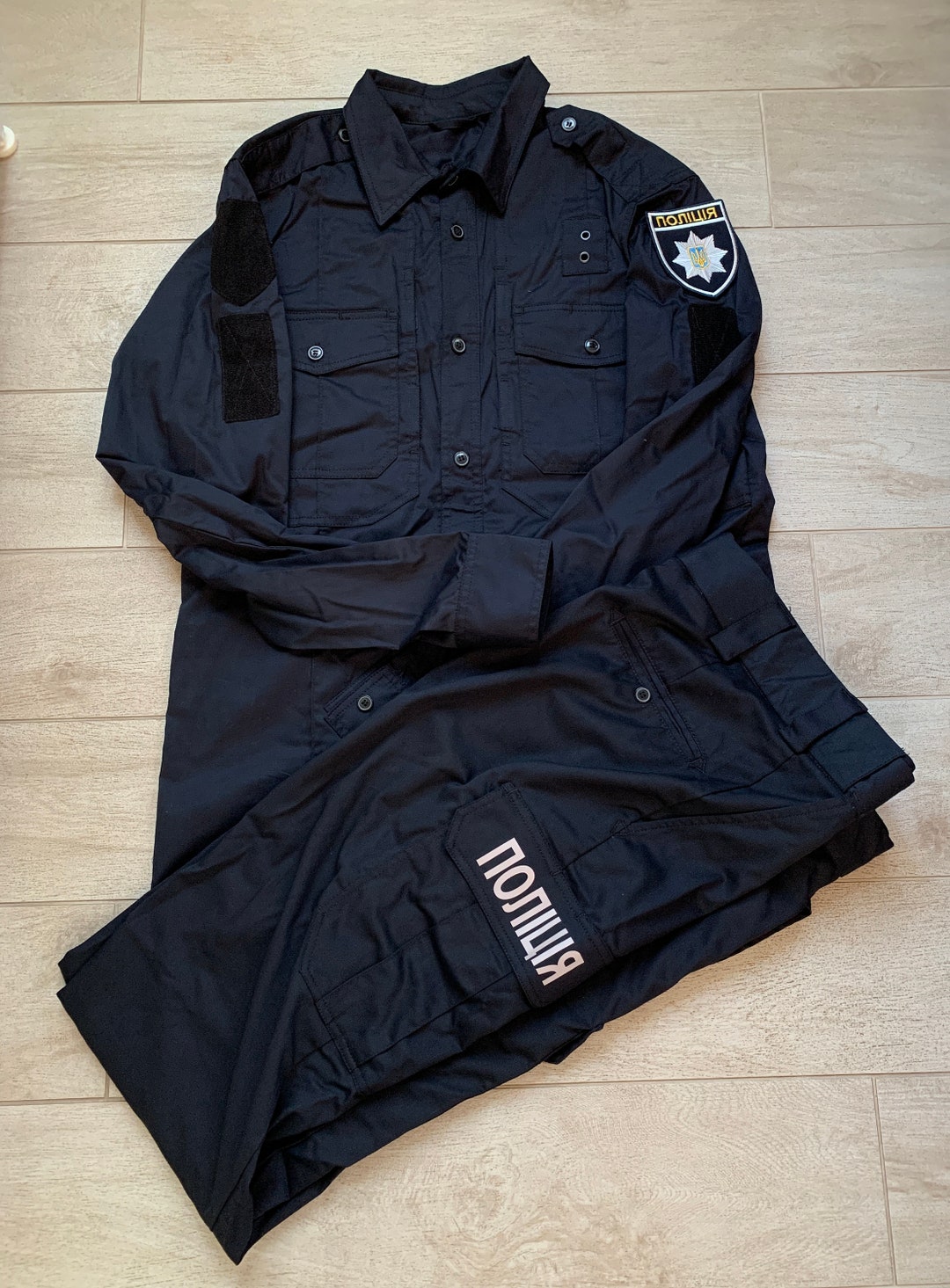 Original Suit POLICE Ukrainian, Suit Ukrainian Police, Shirtpants ...