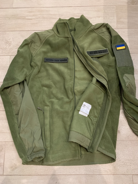 Оriginal Ukrainian Military Fleece Combat Jacket L/L … - Gem