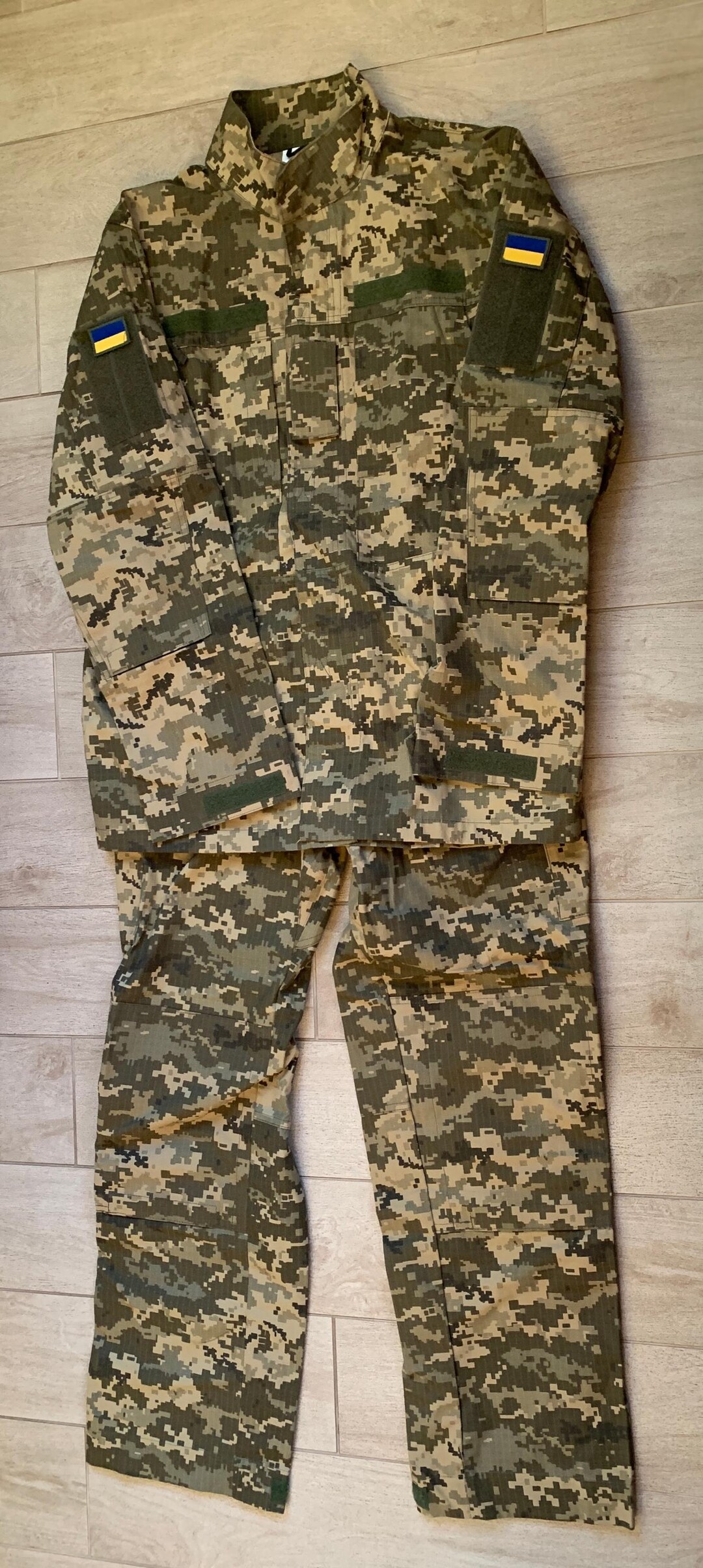 Original Suit, Combat Summer Suit Ukrainian Army, Pixel MM14 Unused ...