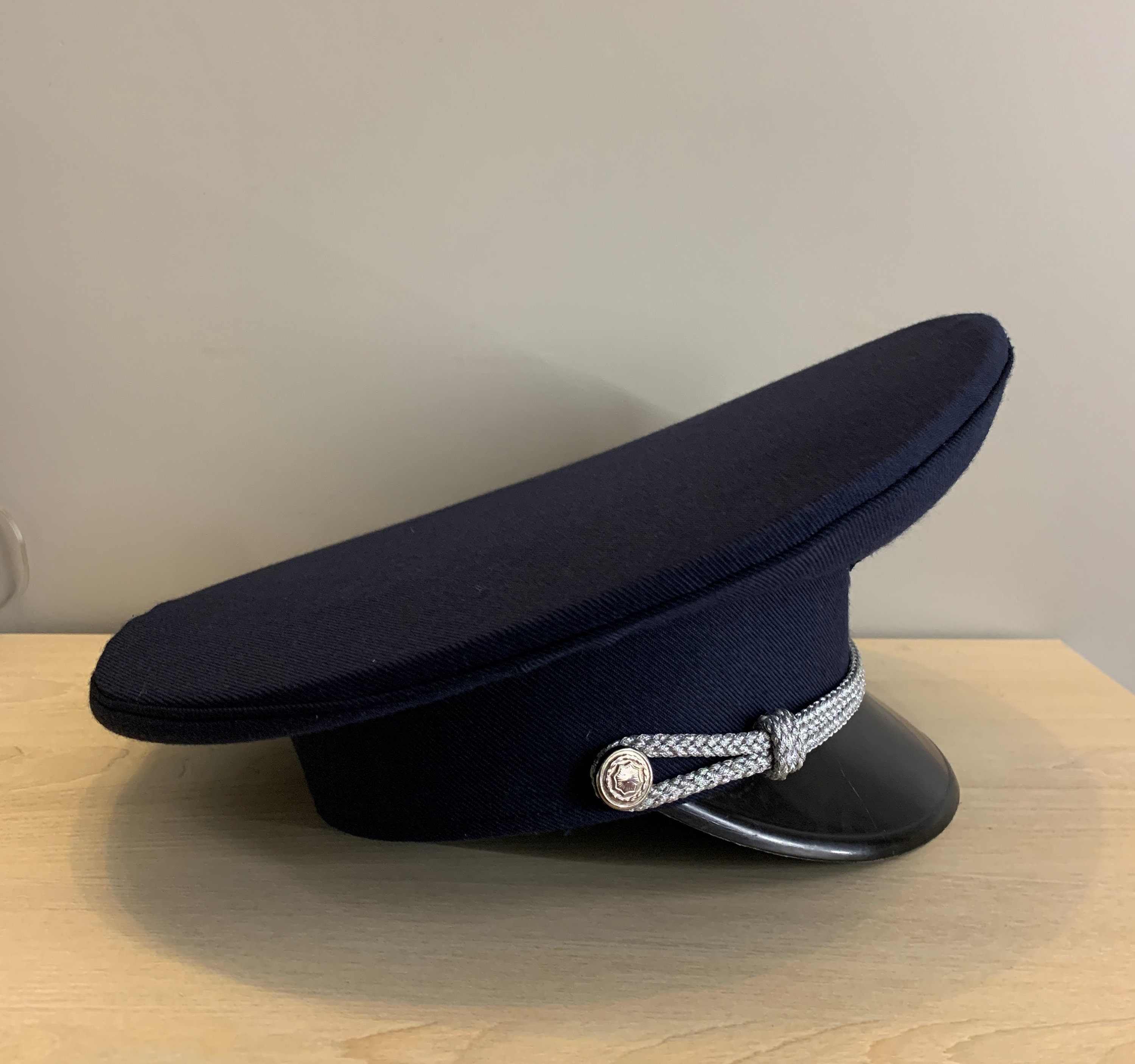 Original Ukrainian Patrol Police Officer Visor Cap Hat Uniform Military ...