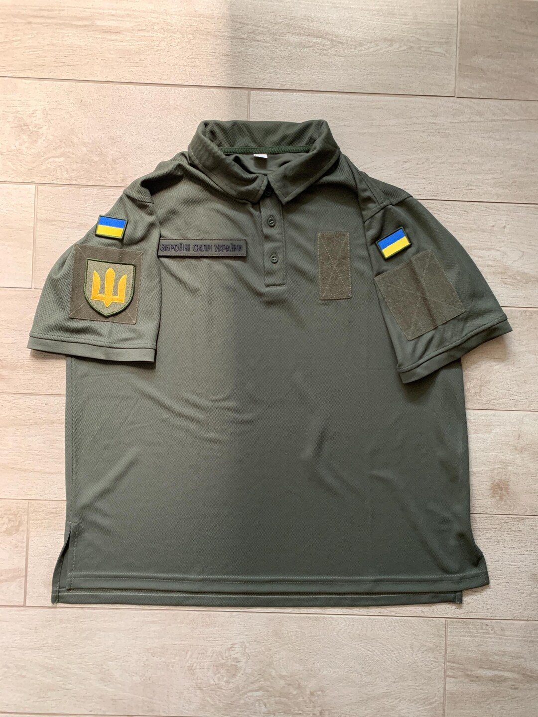 Authentic Ukrainian Army Combat Polo Shirt 2ХL/R | Military Tactical T ...