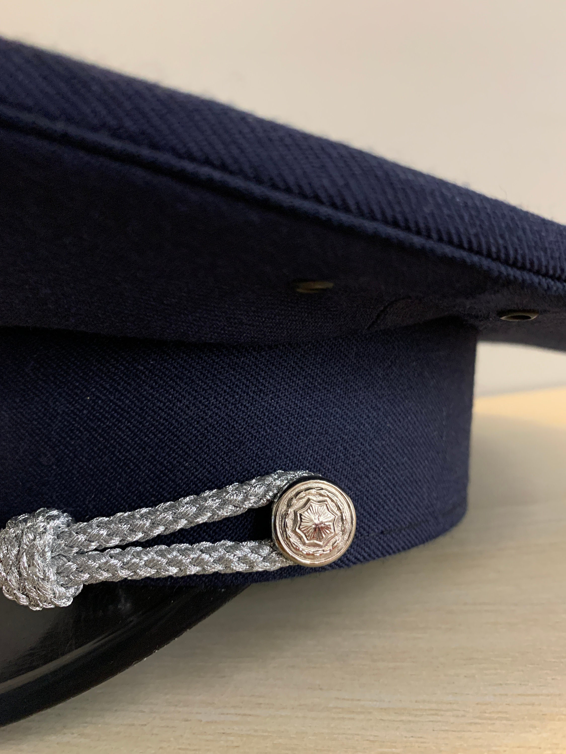 Original Ukrainian Patrol Police Officer Visor Cap Hat Uniform Military ...