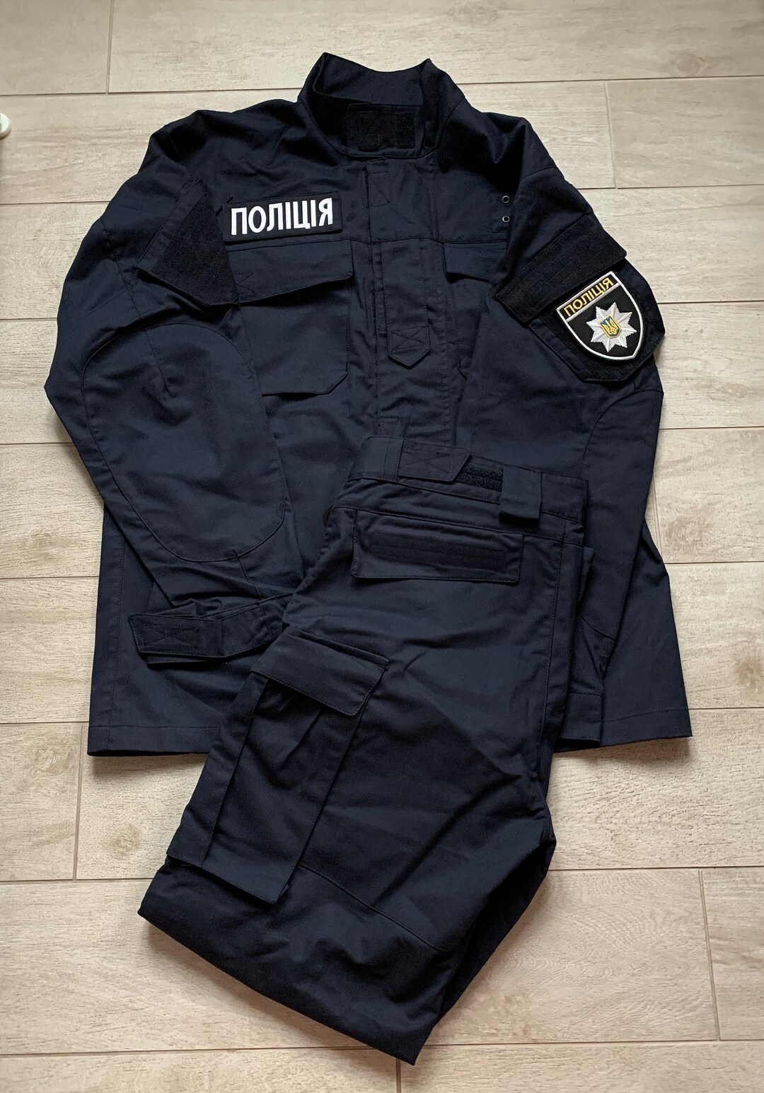 Original Ukrainian Police Uniform, Special Suit POLICE Ukrainian, Shirt ...