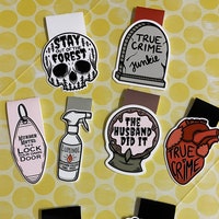 Crime Scene Bookmarks - Etsy